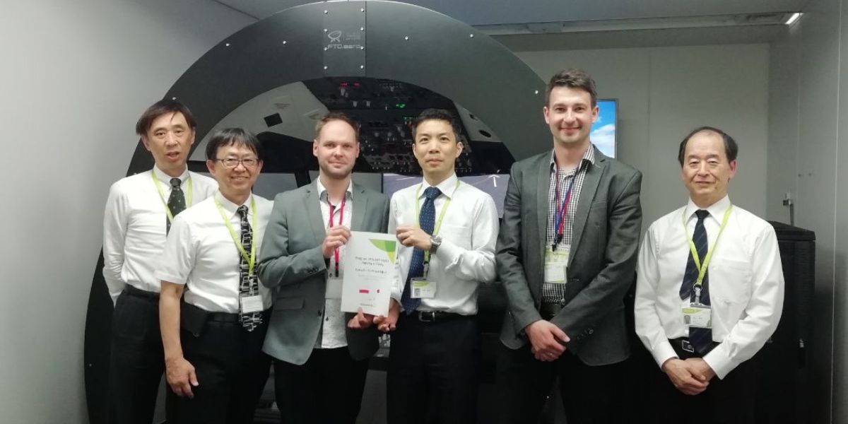 New fixed base training device for Solaseed Air - ProSim-AR